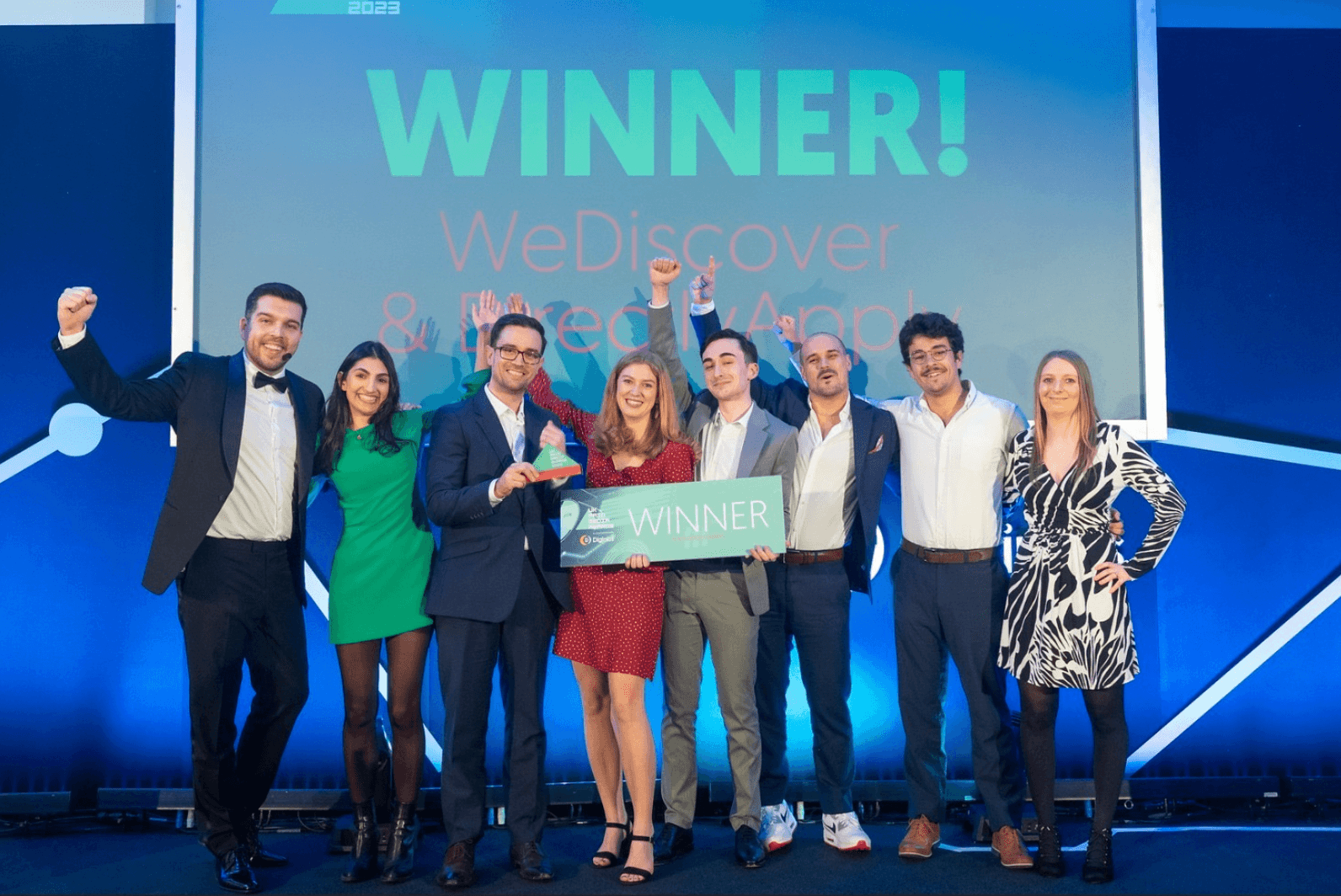 Double Win at the UK Paid Media Awards - WeDiscover